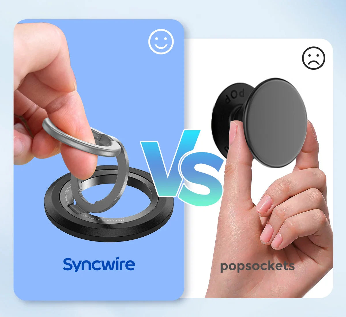 PopSockets Comfort Enhanced: Syncwire's Magnetic Grip System